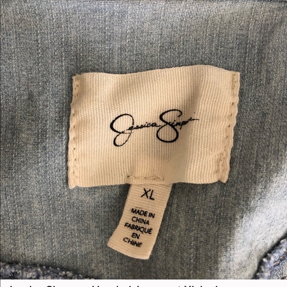 Jessica Simpson | Jackets & Coats | Jessica Simpson Denim Vest | Poshmark
